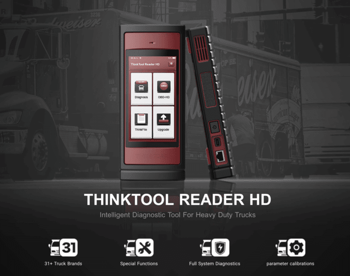 THINKTOOL READER HD LKW Diagnosegerät inkl. 2 Jahre Garantie - OBDwelt